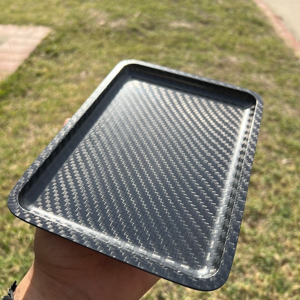 Real Carbon Fiber Tray 5x7 (2x2 Twill) - Etsy