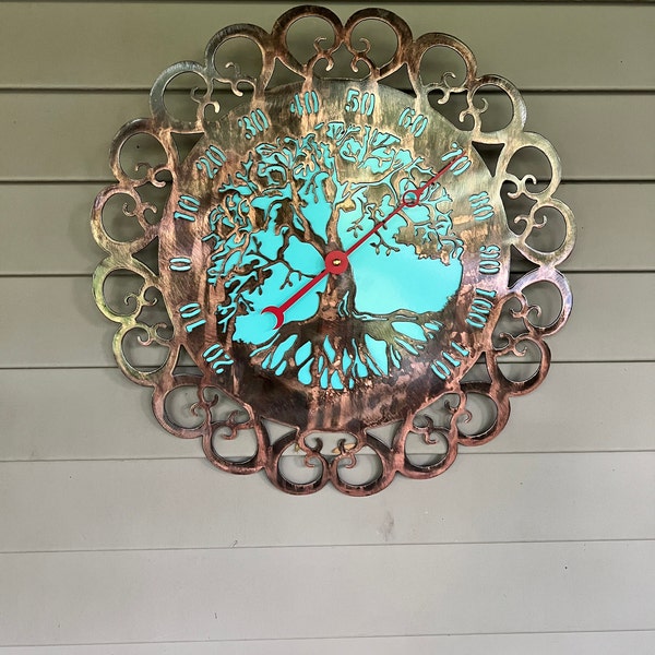 Tree of Life Thermometer Indoor Outdoor Mothers Day - Etsy