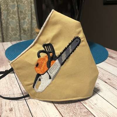 Chainsaw Machine Embroidery Design, Chain Saw Embroidery Pattern ...