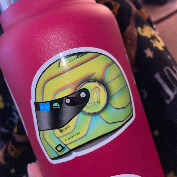 F1 Driver Max Verstappen's 2023 Season Helmet Sticker - Etsy