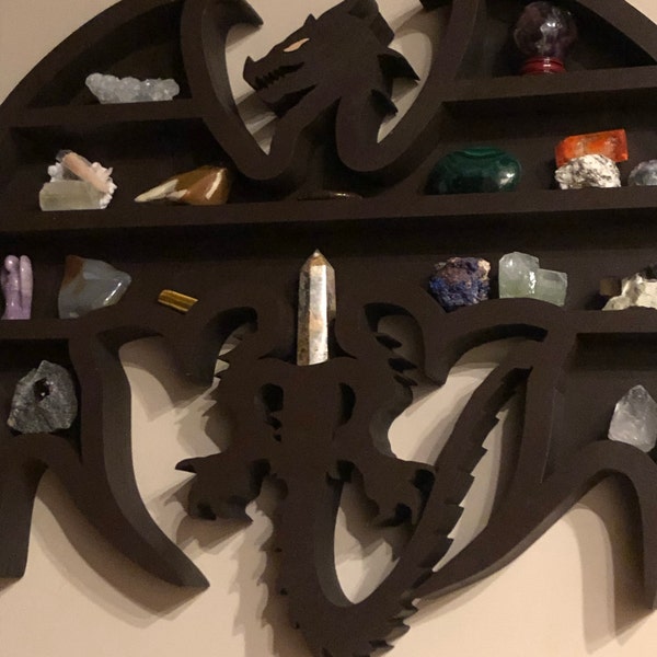 Phoenix Crystal Shelf, Crystal Shelf, Crystal Display, Phoenix Home ...