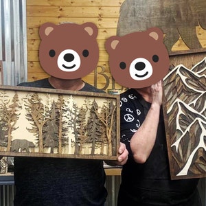 Digital Files-bloom-cricut SVG-CNC Laser Cut Multilayer 3D - Etsy