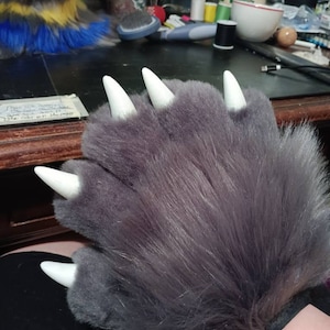 3D Printed Fursuit Claw Sets, Long - Etsy