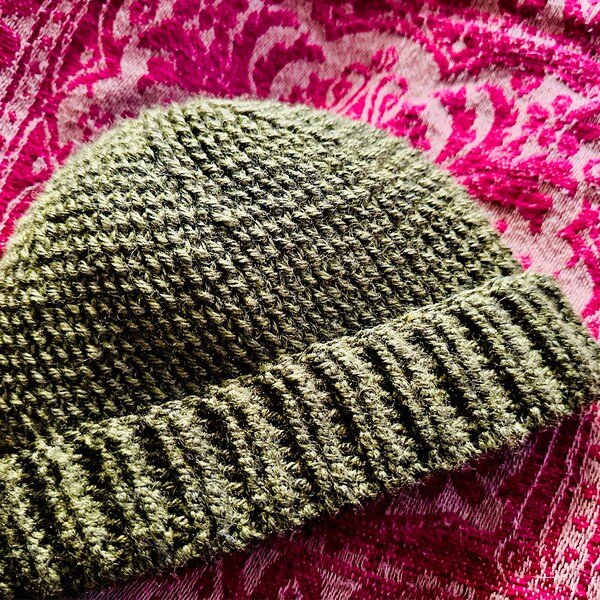 CROCHET PATTERN ONLY ** - Fisherman Beanie, Docker Crochet Hat, 5 Yrs ...