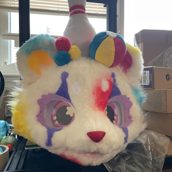 Feline Canine Furry Head Base Furry Fursuit (kemono Series K9) 3D Print ...