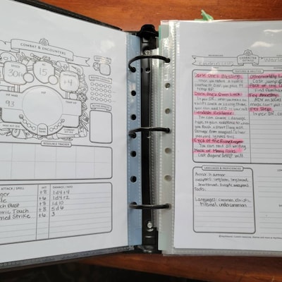 Dnd 5e Campaign Diary: Taste of Adventure Character Journal PDF ...