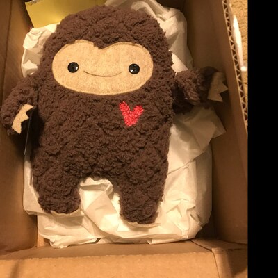 Big Foot Stuffed Toy, Big Foot Plushie, Kawaii Big Foot Plush Doll ...