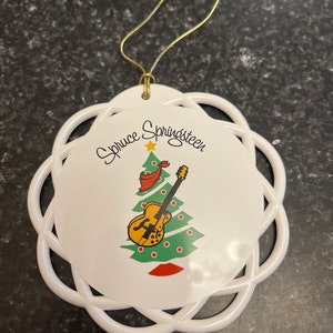 Spruce Springsteen Ornament - Etsy