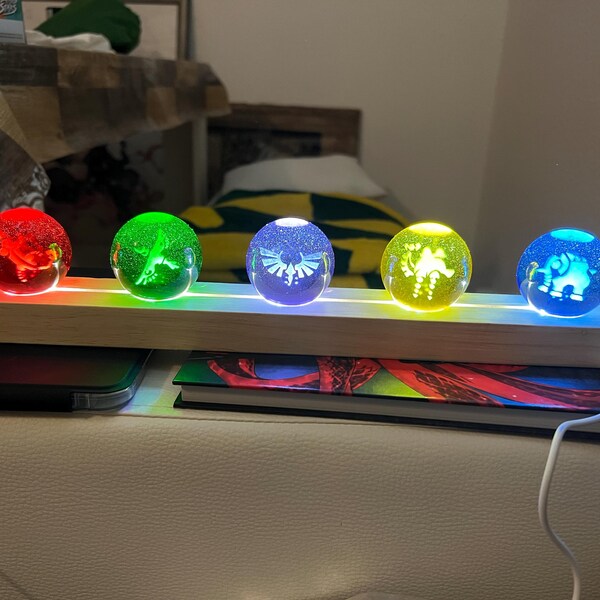 The Legend of Zelda Breath of the Wild Four Heroes Skill Ball Crystal ...