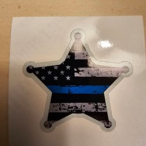 Texas State Trooper Decal Reflective or Matte Vinyl Decal Sticker or ...