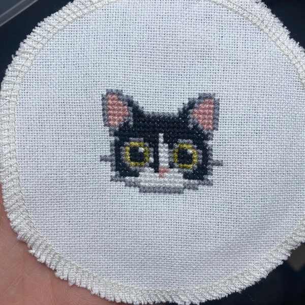 Cat Cross Stitch Pattern. Set of 12 Mini Cat Cross Stitch Patterns ...