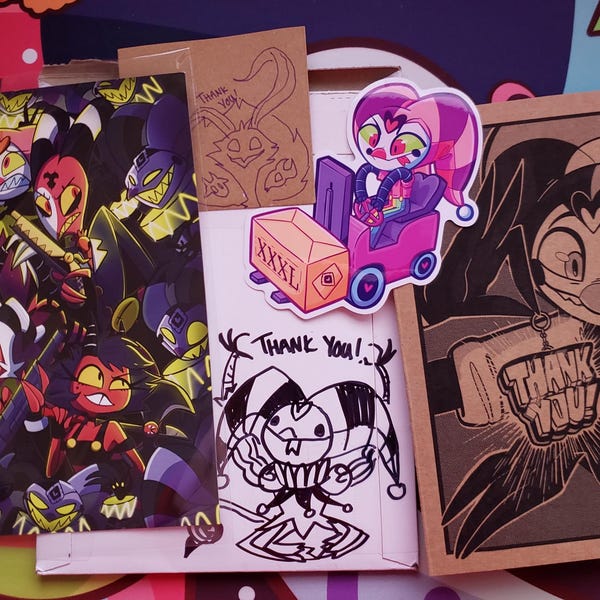 5x7" Vox Sticker Sheet - Etsy
