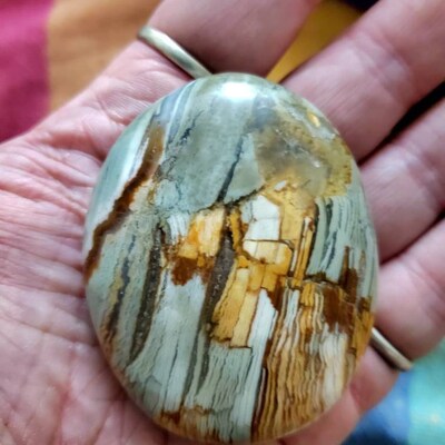 Polychrome Jasper Freeform With Pretty Pink Coloring - Etsy