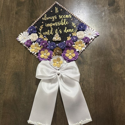 Custom Graduation Cap Topper Personalized Grad Cap Senior Class of Gift ...