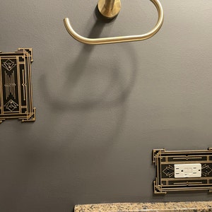 Art Deco Light Switch - Etsy