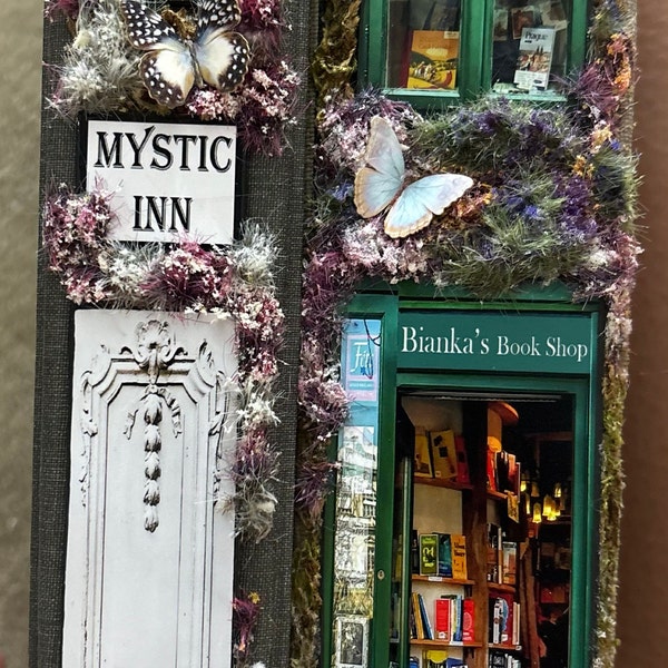 Personalized Book House With Custom Name, Made-to-order Décor - Etsy