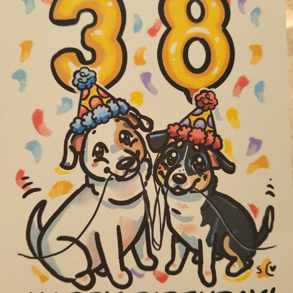 Custom Handmade Dog Card From Your Photo - Etsy