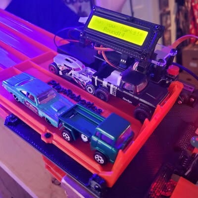 Timer for Hotwheels and Diecast Racing , Start Gate & Finish Line for ...
