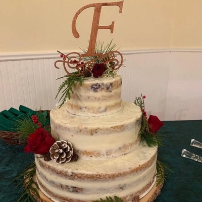 Letter F Cake Topper Cake Toppers for Wedding Letter and - Etsy