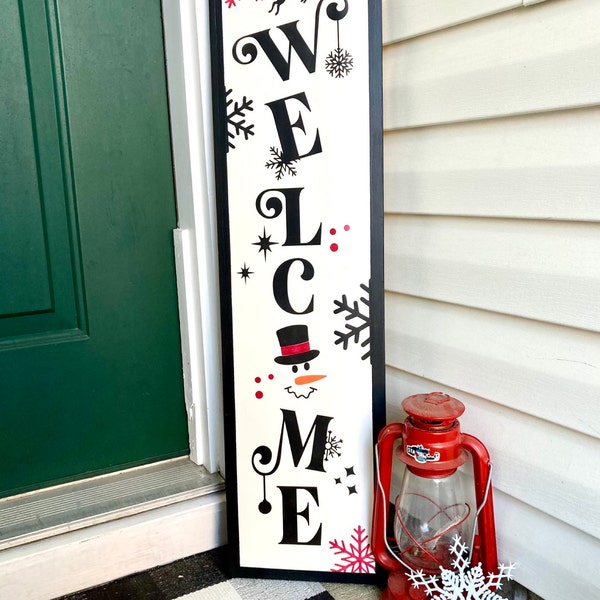 Winter Porch Sign Svg Bundle, Winter Porch Sign Svg, Winter Welcome ...