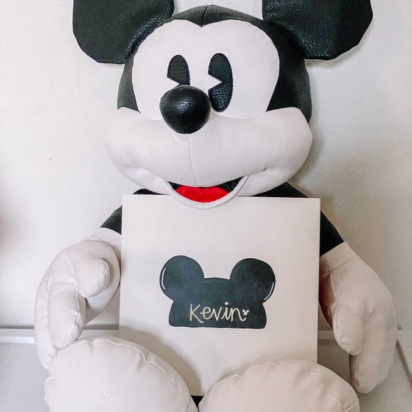 Autograph Board, Disney Character Autograph Board, Minnie Mouse Ears ...