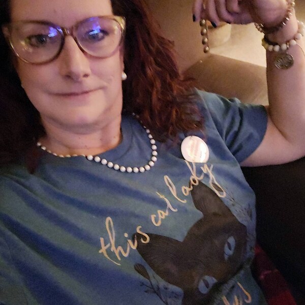 This Cat Lady Votes, Express Ship Available, Crazy Kitty Ladies Shirt ...