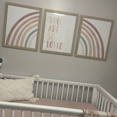 Baby Poem Wall Art, Hold Her a Little Longer Poem, Baby Girl Nursery ...