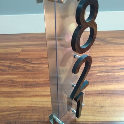 4 Inch Numbers, Mail Box Numbers, Modern House Numbers, Acrylic Numbers ...