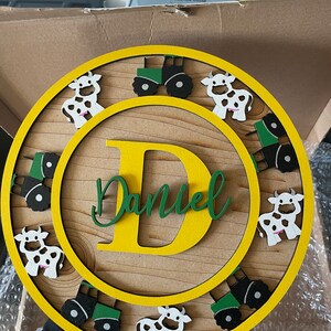 CLOCK Jungle / Safari Animals Clock. Monkey, Lion and Giraffe Bedroom ...