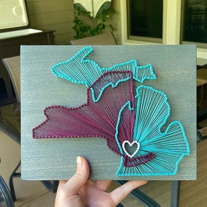 Wave String Art Beach House Decor Beach Decor Nautical - Etsy