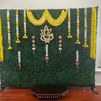 Buy Pack of 10 Beautiful Trending Lotus Hangings for Home Decor, Puja ...