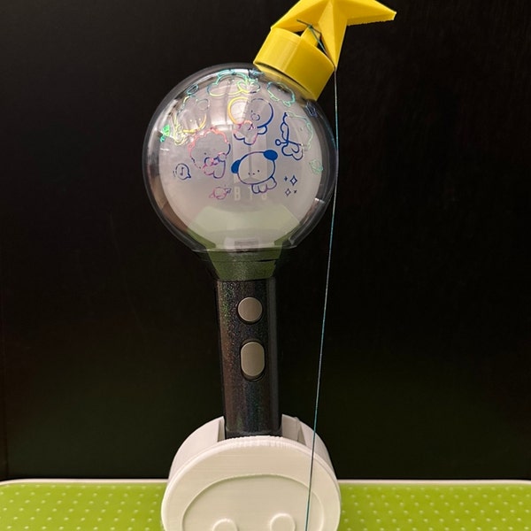 Baby BT21 BTS Army Bomb Light Stick Display Stand MOTS Special Edition ...