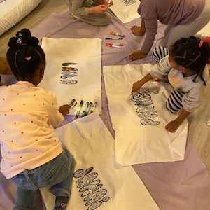 Color Me Personalized Pillow Case Slumber Party Sleepover - Etsy