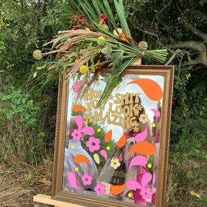 Baby Pink Blob House Number Sign Customise Number Colour - Etsy