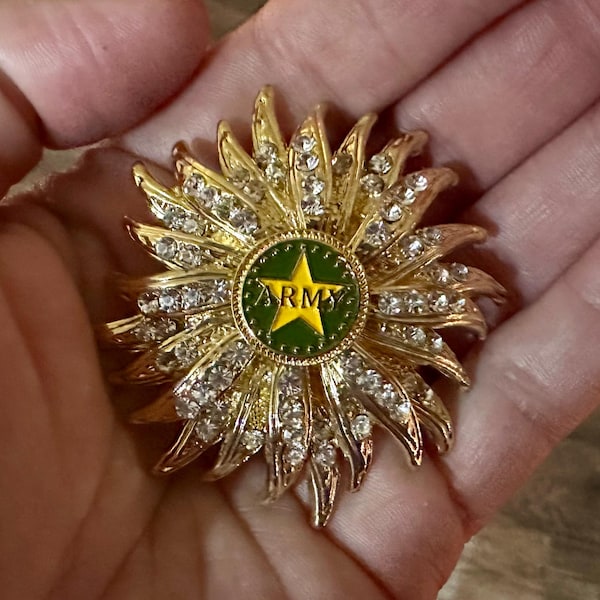 Custom Brooch | 1 of 2 Options | Military Brooch | Military Jewelry ...