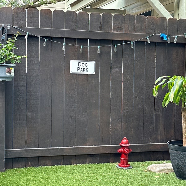 DOG PARK Metal Sign - Etsy