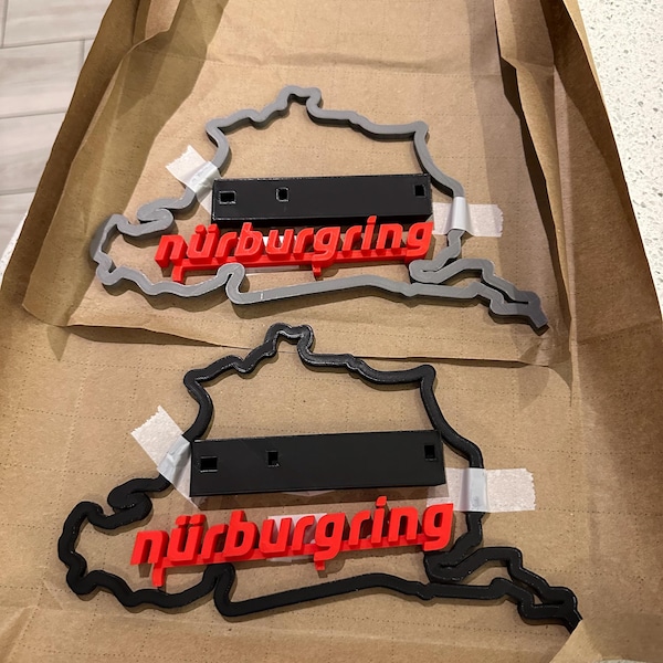 Nurburgring Desk Art Sculpture | Free Standing Nürburgring Nordschleife ...