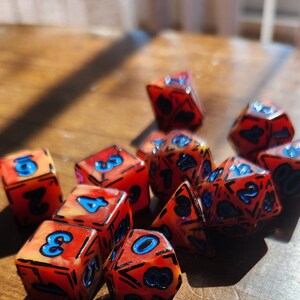 Borderlands Inspired Lilith extra Dice Dnd Dungeons and Dragons - Etsy
