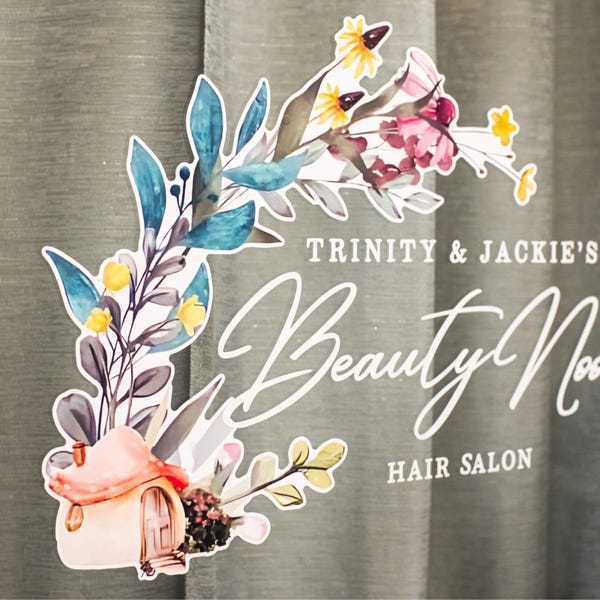 Shop Hours Decal Custom Hour Decal hours With QR Code Custom Storefront ...