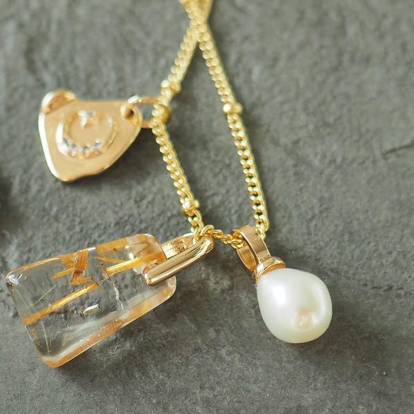 14k Gold Plated Ocean Charm Set,ocean Charms,jewelry Charms,sea Charms ...