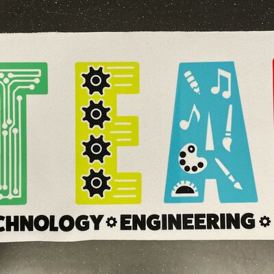 STEAM Science Technology Engineering Art Math SVG PNG - Etsy