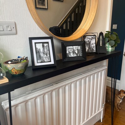 Radiator Shelf Console Table Narrow Table Hallway Table Table Hall ...