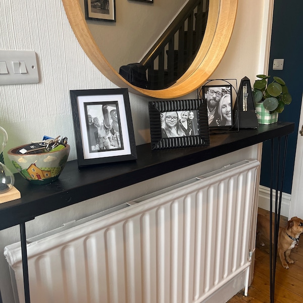 Radiator Shelf | Console Table | Narrow Table | Hallway Table | Table ...