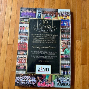 20 Year Work Anniversary Print, 20 Years of Service, Customizable ...