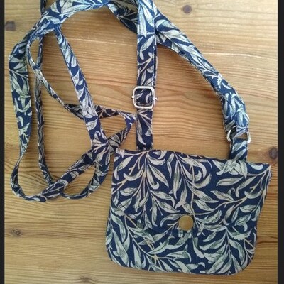 Phone Bag, Handmade Crossbody Smartphone Bag, Passport Bag, Adjustable ...