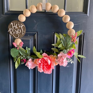 QTY 10 Wood Half Split Balls Choose Your Size Door Wreath - Etsy Canada