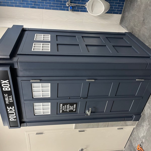 Police Box Light for Top Door (3d Printed) - Etsy