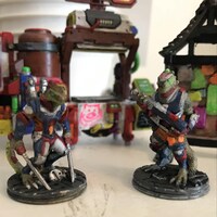 9 Dwarf Villager Miniature Pack - EC3D | Dnd | Child | Villager ...