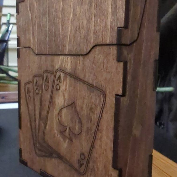 Playing Card Box - Laser Cut Files (digital Download) - Etsy