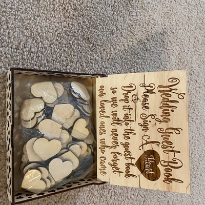 Virginia Shape, Virginia Shape Wedding Guest Book, VIRGINIA GUEST BOOK ...